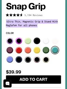 ohsnap! | Cell Phones & Accessories | Ohsnap Phone Grip In Light Sand ...